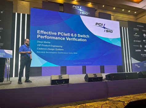 Cadence PCIe 7 0 Solution At PCI SIG Developers Conference India 2024 Verification Cadence