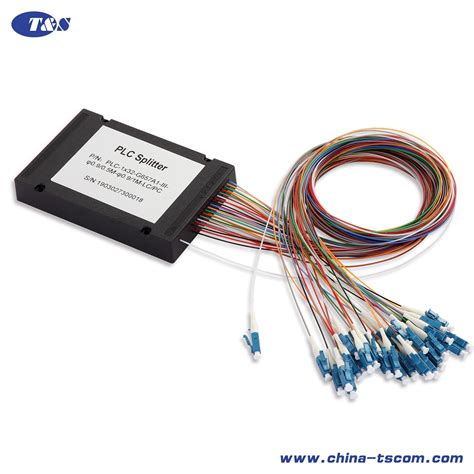 1x32 Single Mode G657a1 Ftth Plc Splitter Abs Module Box Type Lc Upc 0 9mm W0026 China