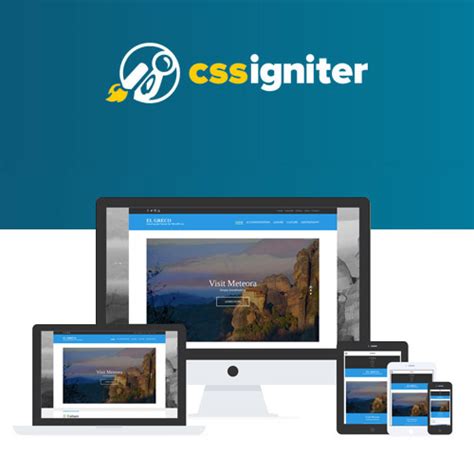 CSS Igniter El Greco WordPress Theme GPLRock Com