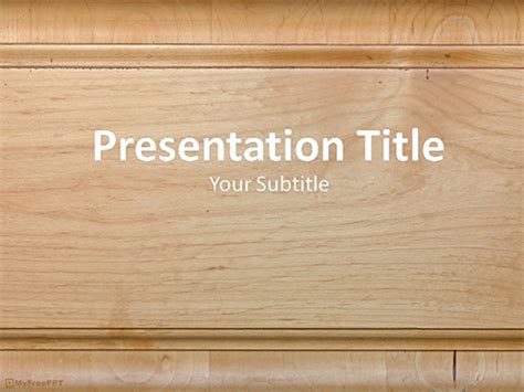 Free Timber PowerPoint Templates MyFreePPT Com