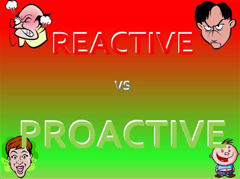 Proactive Vs Reactive Cricket Ppt