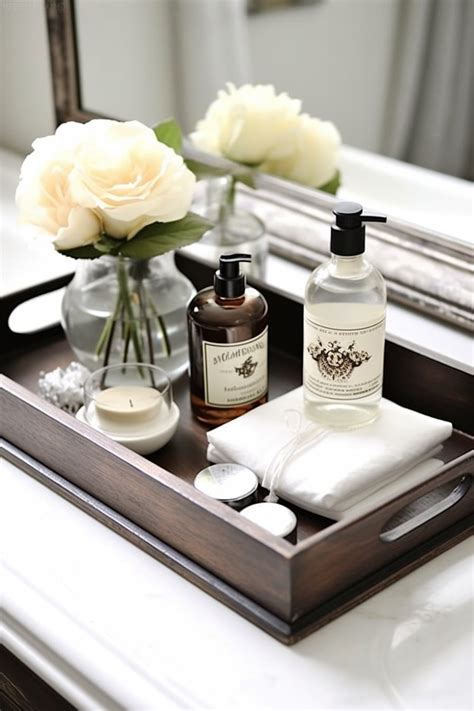 20 Bathroom Tray Ideas Enhance Your Spaces Organization And Style