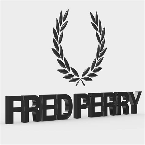 Fred Perry Logo 3d Model By 3d Logoman