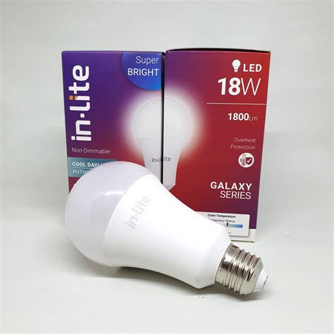 Jual Bohlam Led In Lite Lampu Led Bulb Inlite Led Bulb Lampu Murah Bergaransi W W Watt