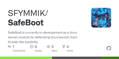 GitHub SFYMMIK SafeBoot SafeBoot Is Currently In Development As A Linux Kernel Module For