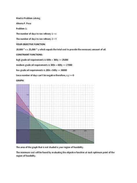 Mansci Problem Solving Pdf Mathematical Optimization Combinatorics