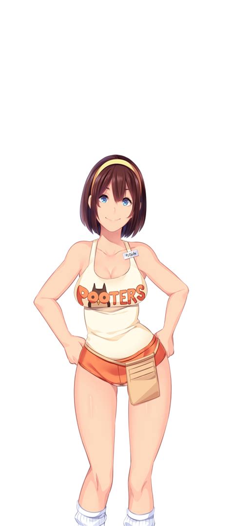 Rule 34 Bare Arms Bare Shoulders Blue Eyes Blush Breasts Brown Hair