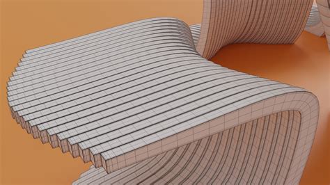Unique Parametric Design Table With Six Chairs Model Turbosquid 2125266