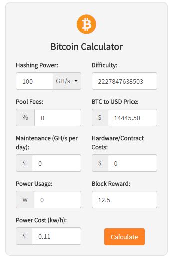 How To Use The Cryptocompare Mining Calculator