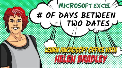 Ms Excel Count Days Between Two Dates Printable Timeline Templates