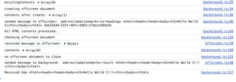 Javascript Issue With Chrome Offscreen Document Context In Service Worker Stack Overflow
