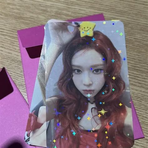 Aespa Photo Card 윈터포카 에스파윈터 핑크크리스마스 스페셜원터 On Bunjang Global Site