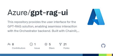 Github Azuregpt Rag Ui This Repository Provides The User Interface