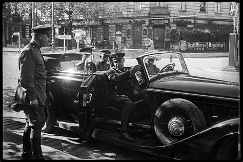 First Commandant Of Berlin Ne Bersarin In The Car Berlin Germany
