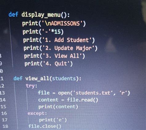 Solved I Am Creating This Program In Python And I Need Some