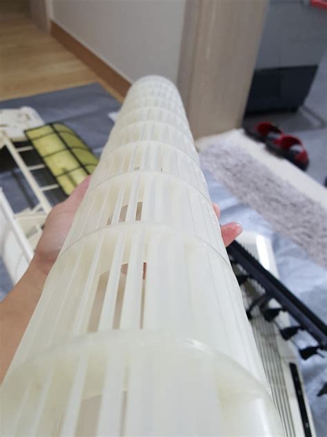 벽걸이 에어컨 오염이 심하다면 꼭 송풍팬 까지 분해해서 청소해야 합니다 💯💯 경상남도 창원시 성산구 상남동 비즈프로필