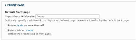 disable page node