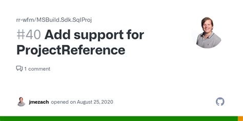Add Support For ProjectReference Issue 40 Rr Wfm MSBuild Sdk