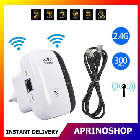 Jual Wifi Repeater 300mbps Penguat Sinyal Wifi Router Range Extender Shopee Indonesia