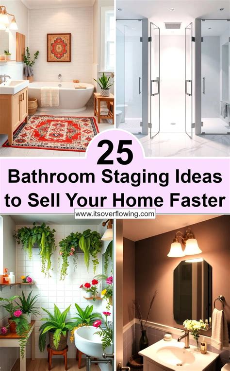 Staging A Small Bathroom To Sell