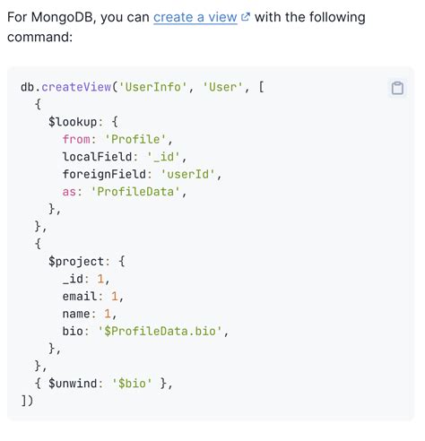 Creating And Querying A Mongodb View With Prisma In Nextjs 13