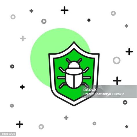 채워진 개요 시스템 버그 개념 아이콘은 흰색 배경에 분리되어 있습니다 코드 버그 개념입니다 시스템의 버그입니다 버그 검색 벡터 가득 찬에 대한 스톡 벡터 아트 및 기타