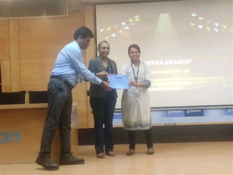 Shikha Swaroop On Linkedin Received Star Of The Quarter Award Biocon