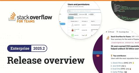 Descubra As Novas Funções Do Stack Overflow Para Teams