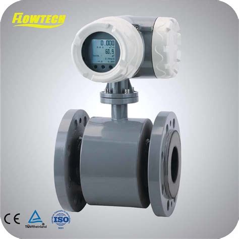 Clamp Electromagnetic Flowmeter Plastic Digital Water Flow Meter KF P Electromagnetic