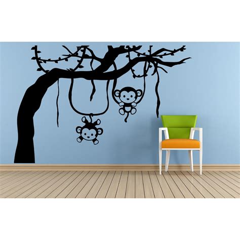 Girl Monkey Decal