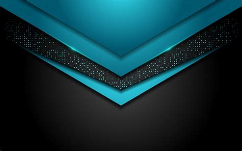 Premium Vector Elegant Blue Background With Overlap Layer