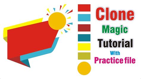 Use Of Clone In Coreldraw Tips And Tricks Ii Adnan Riaz Youtube