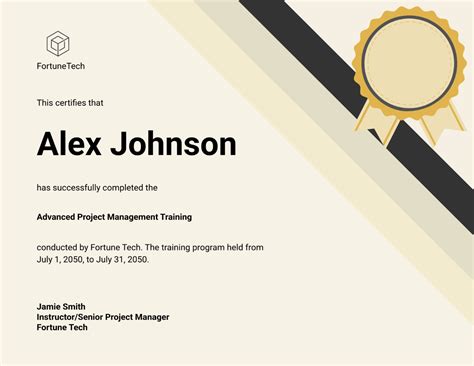 Free Character Certificate Template To Edit Online