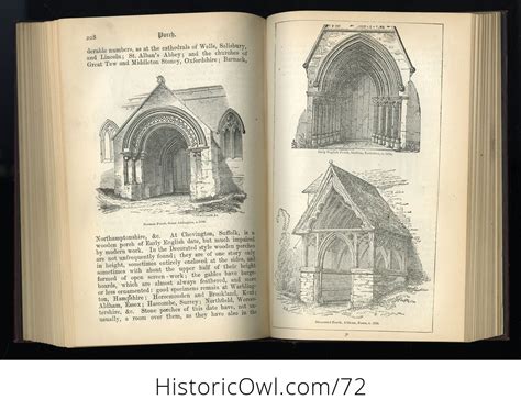 Antique Illustrated Book A Concise Glossary Of Terms Used In Grecian