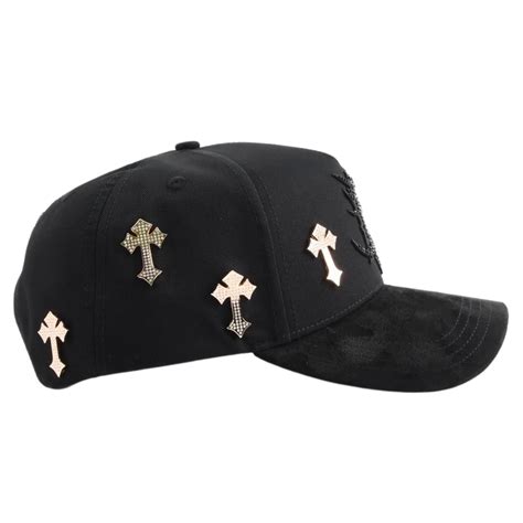 Barbas Hats Premium Drop 20 B Cross 24k Rose Gold Icy Hats
