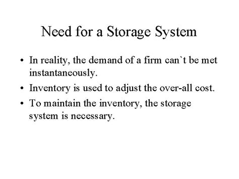 Business Logistics Management The Storage And Handling