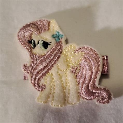 Yogi And Cecils Boutique Accessories New Mlp Fluttershy Felt Hair