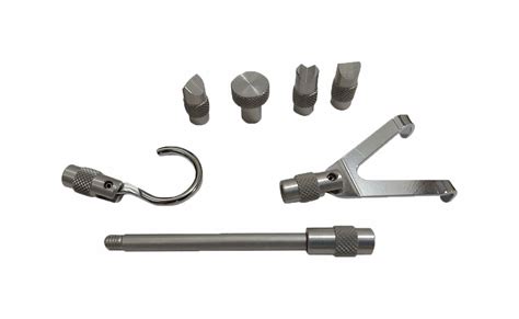 Shimpo Adapter Set Digital Force Gauges Adapter Set 5nrl4 Fg M6adp