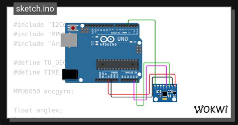 acce mpu6050 wokwi esp32 stm32 arduino simulator