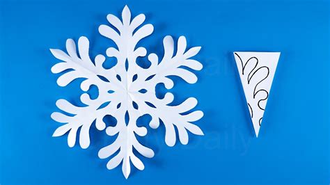How To Cut A Circle Snowflake At Albina Giese Blog