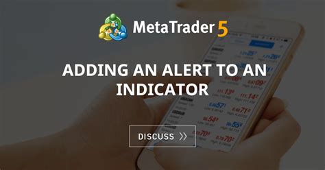 Adding An Alert To An Indicator Indices General Mql5 Programming