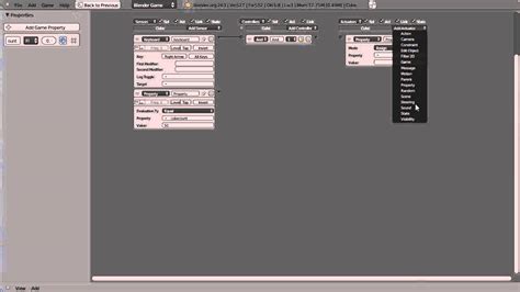 Blender 26 Tutorial Game Engine Physics Part 11 Youtube