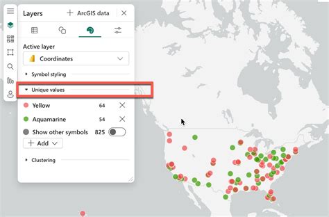 Custom Color Selection For Map Points Esri Community