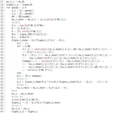 Applied Algorithm Of Extended Kalman Filter Download Scientific Diagram