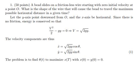 Solved Note Attempting To Solve This As A Continuous