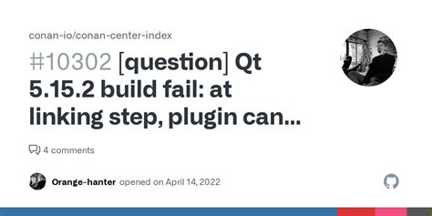 Question Qt 5152 Build Fail At Linking Step Plugin Cant Find