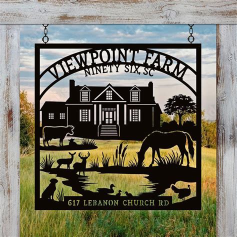 Farm Ranch Sign Viewpoint