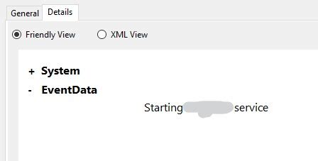 Go Sys Windows Service Example Issue With Event Log Issue Golang Go GitHub