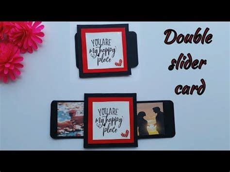 Double Slider Card Tutorial Scrapbooking Card Explosion Box Card Diy Slider Card Artofit