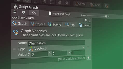 Configure Your Visual Script With Variables Unity Learn
